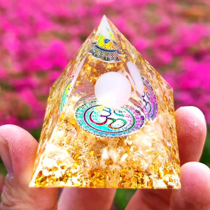 “Light of Om – The Golden Harmony Pyramid” – More Joy Life